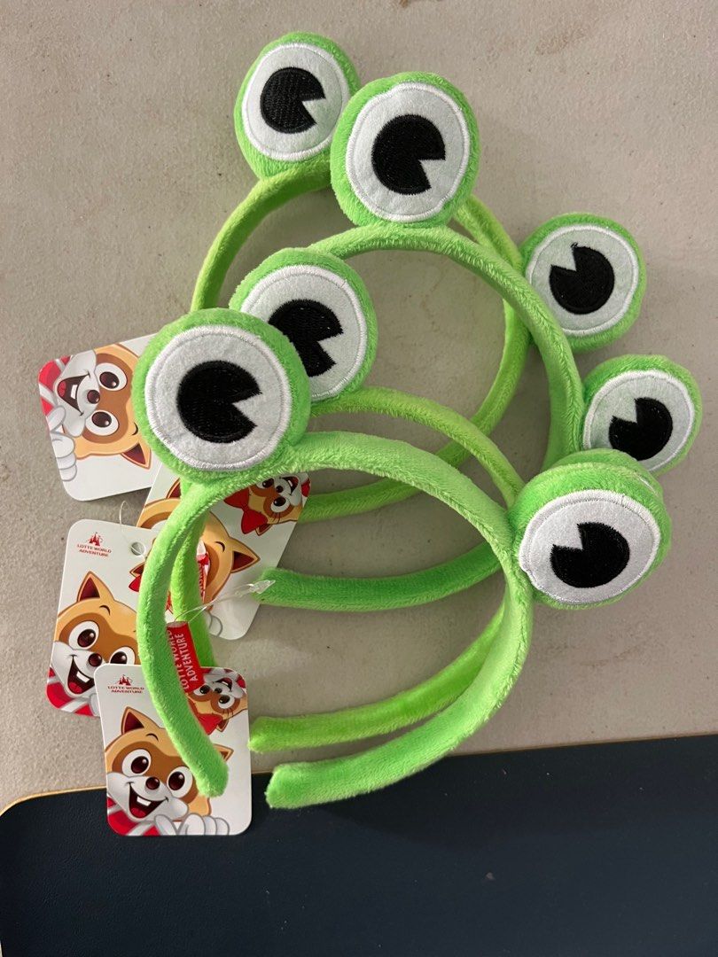 Taekook Orig Lotte World frog headband BTS on Carousell