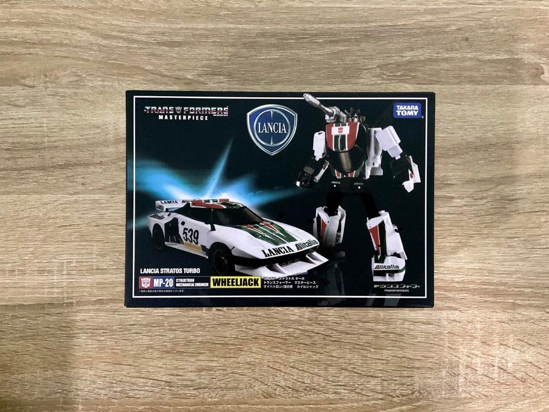 Takara Tomy Transformers Masterpiece Mp-20 Wheeljack on Carousell