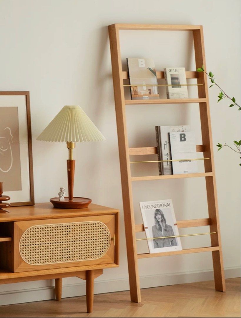 TATE Solid Wood Magazine Rack, Furniture & Home Living, Furniture ...