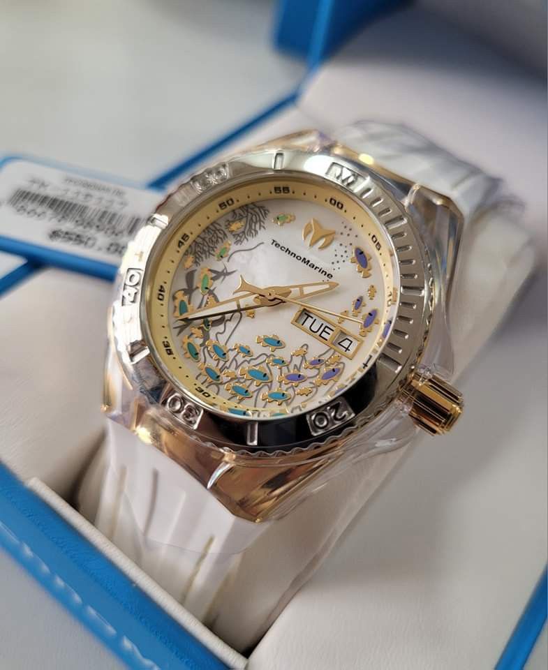 TechnoMarine Cruise Dream Mother Pearl Dial Swiss Quartz TM115117 on ...