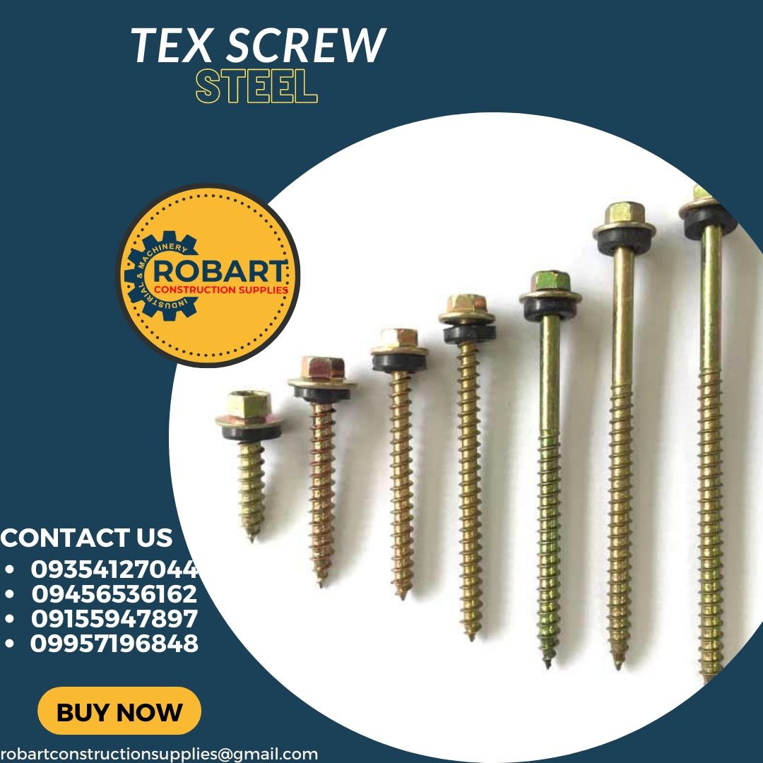 TEX SCREW STEEL, Commercial & Industrial, Construction Tools ...