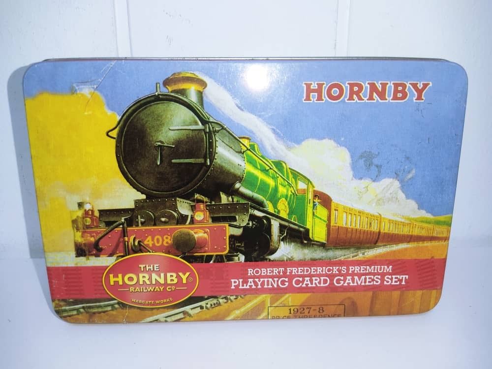 THE HORNBY RAILWAY PLAYING CARD GAMES SET STORAGE TIN BOX, Hobbies ...