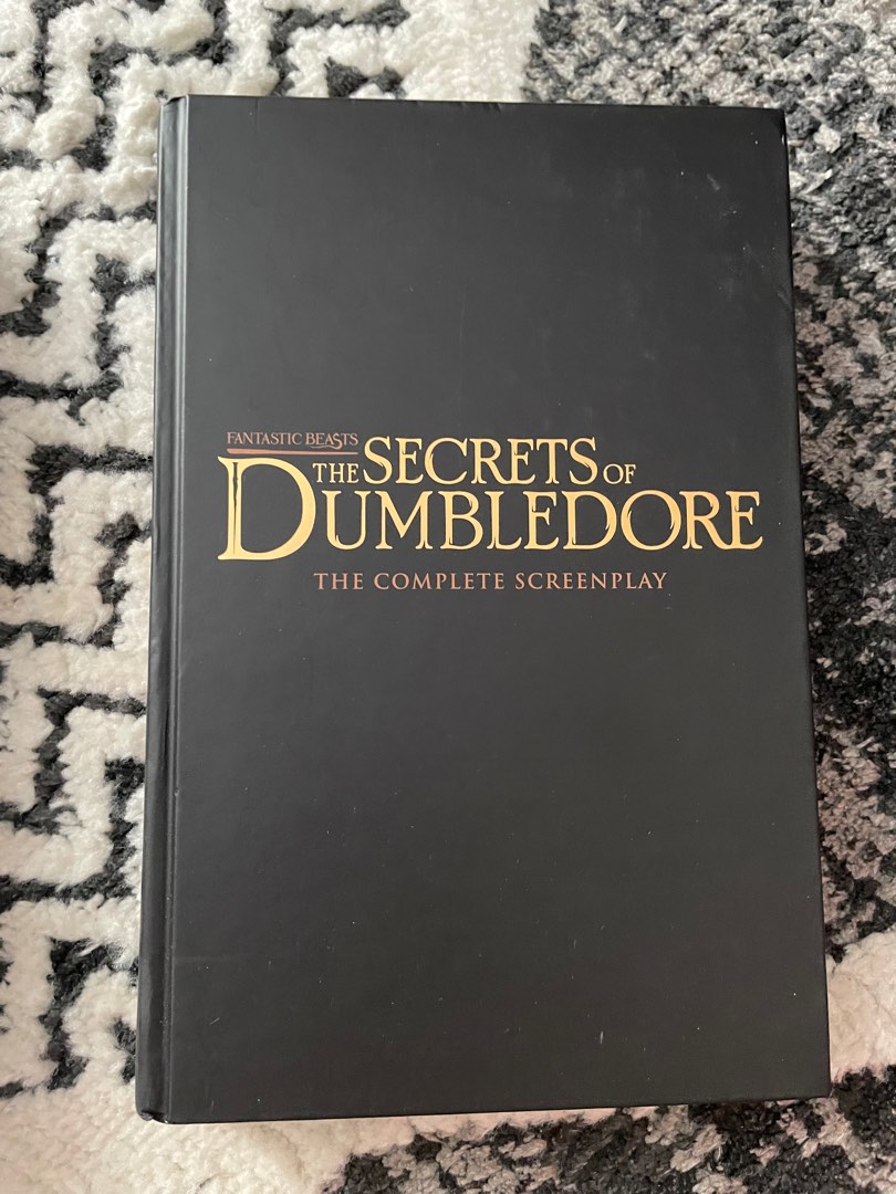 The Secrets of Dumbledore complete screenplay, Hobbies & Toys, Books ...