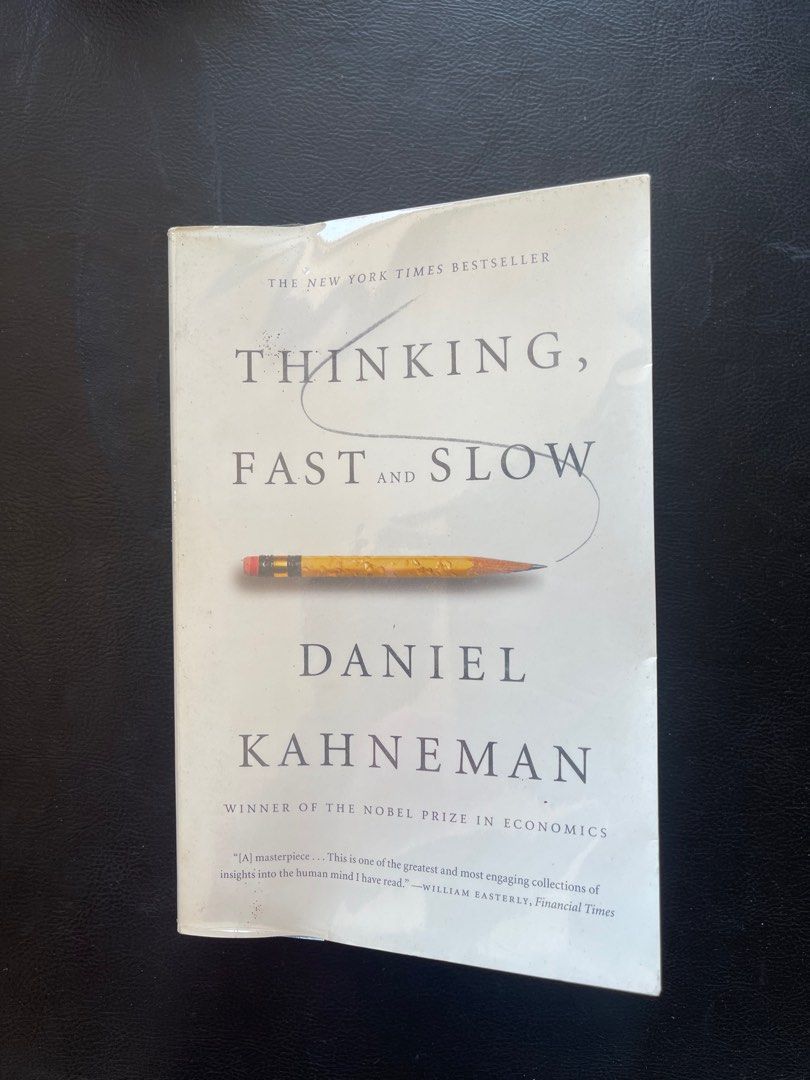Thinking Fast & Slow by Daniel Kahneman, Hobbies & Toys, Books ...