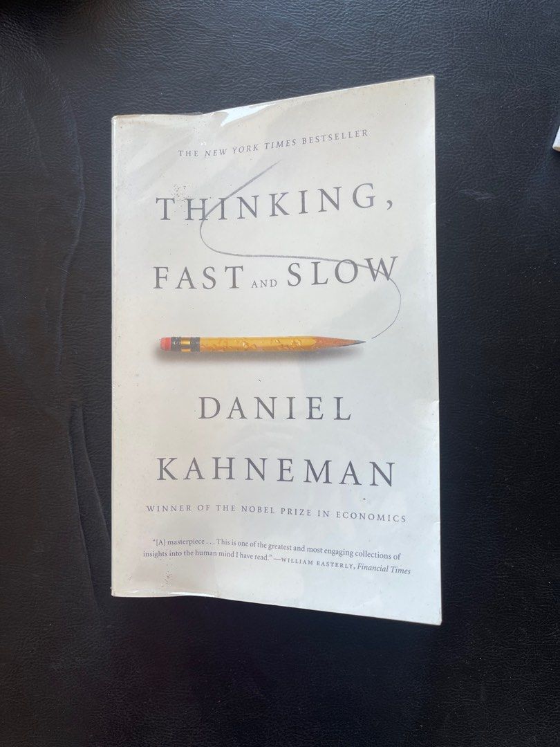 Thinking Fast & Slow by Daniel Kahneman, Hobbies & Toys, Books ...