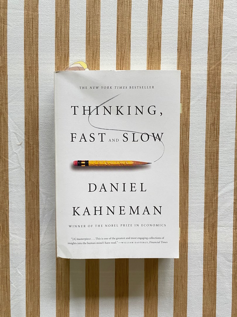 Thinking Fast and Slow by Daniel Kahneman, Hobbies & Toys, Books ...