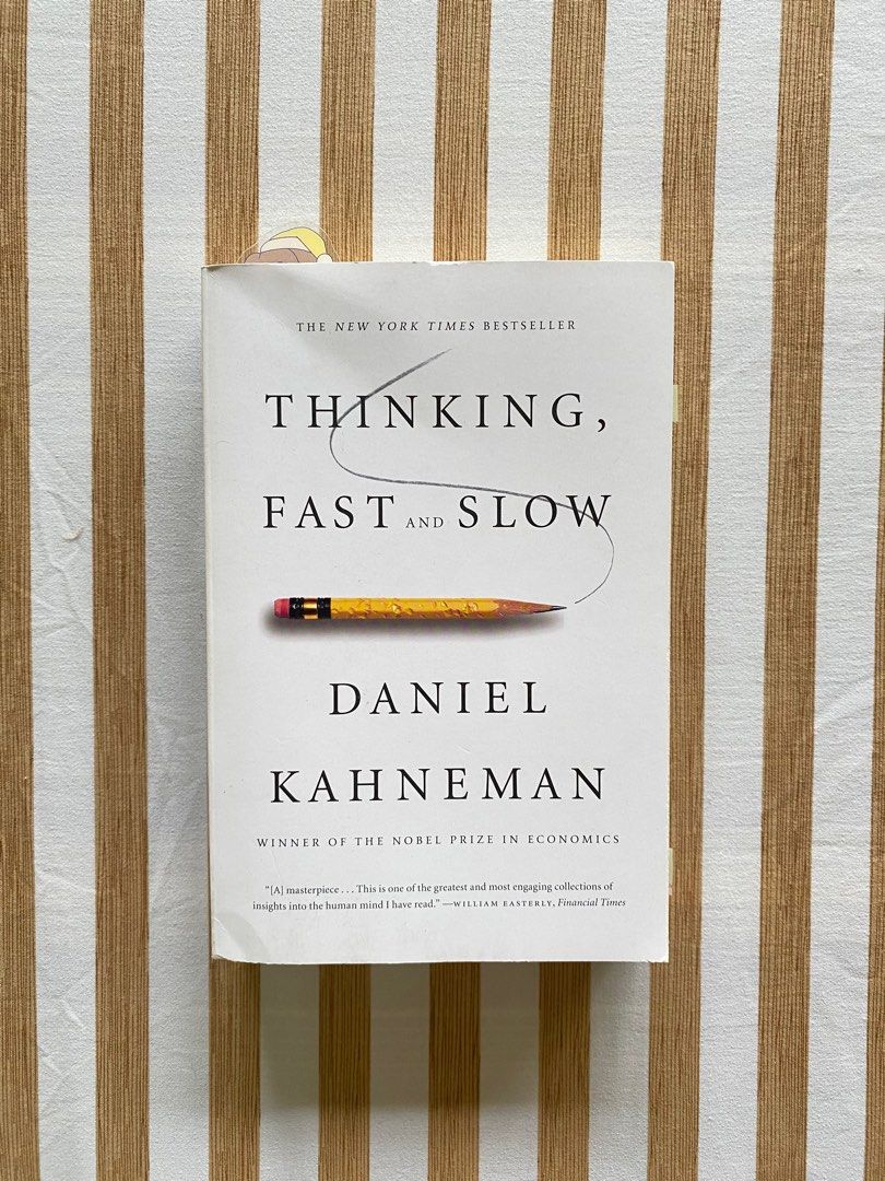 Thinking Fast and Slow by Daniel Kahneman, Hobbies & Toys, Books ...