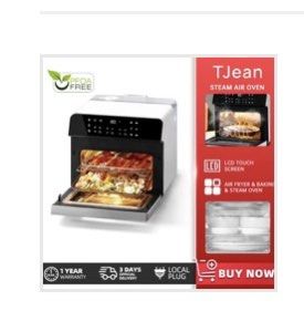 TJean Multi function Steam Air Fryer Oven, TV & Home Appliances ...