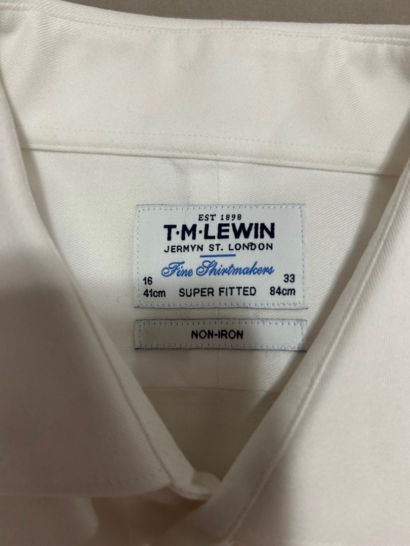 TM Lewin Super Fitted Dress Shirts for Men on Carousell