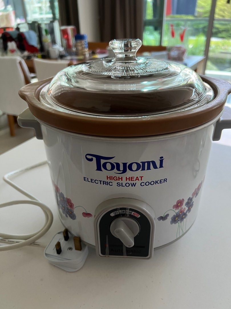 Toyomi electric slow cooker, TV & Home Appliances, Kitchen Appliances ...