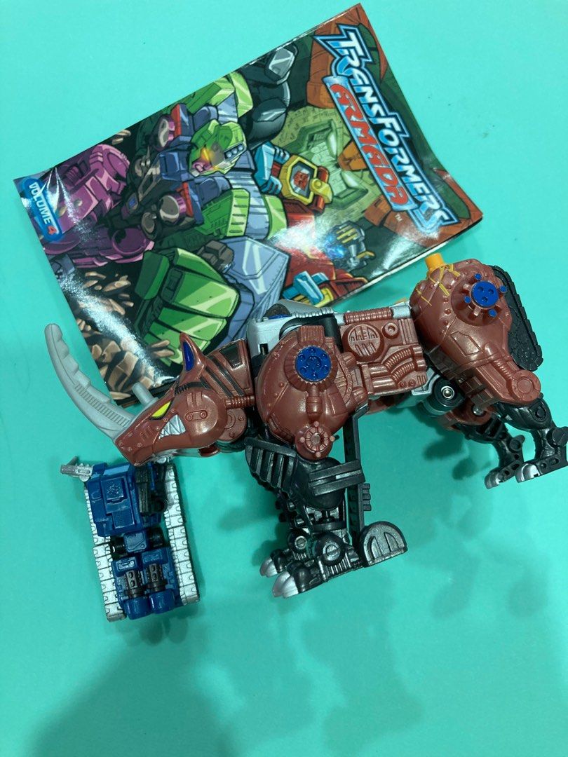 Transformers Hasbro Armada Beast Wars transmetal Rhinox, Hobbies & Toys ...