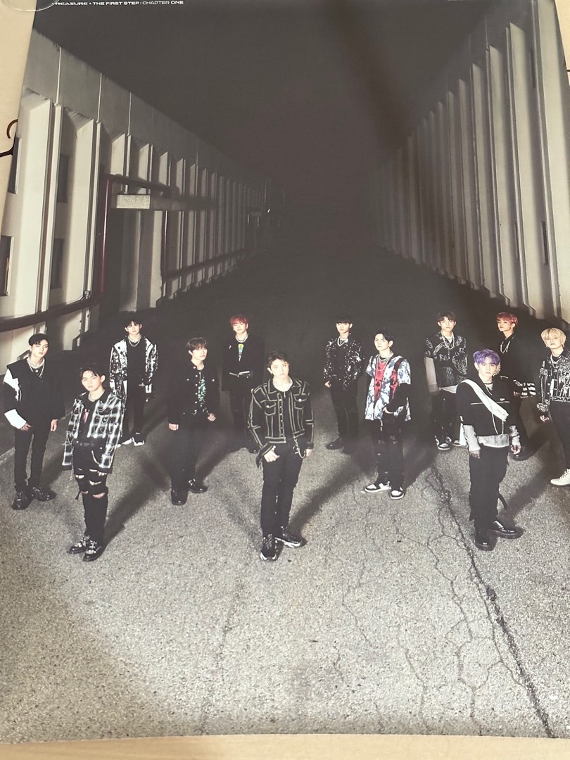 Treasure Official Album Poster, Hobbies & Toys, Memorabilia ...