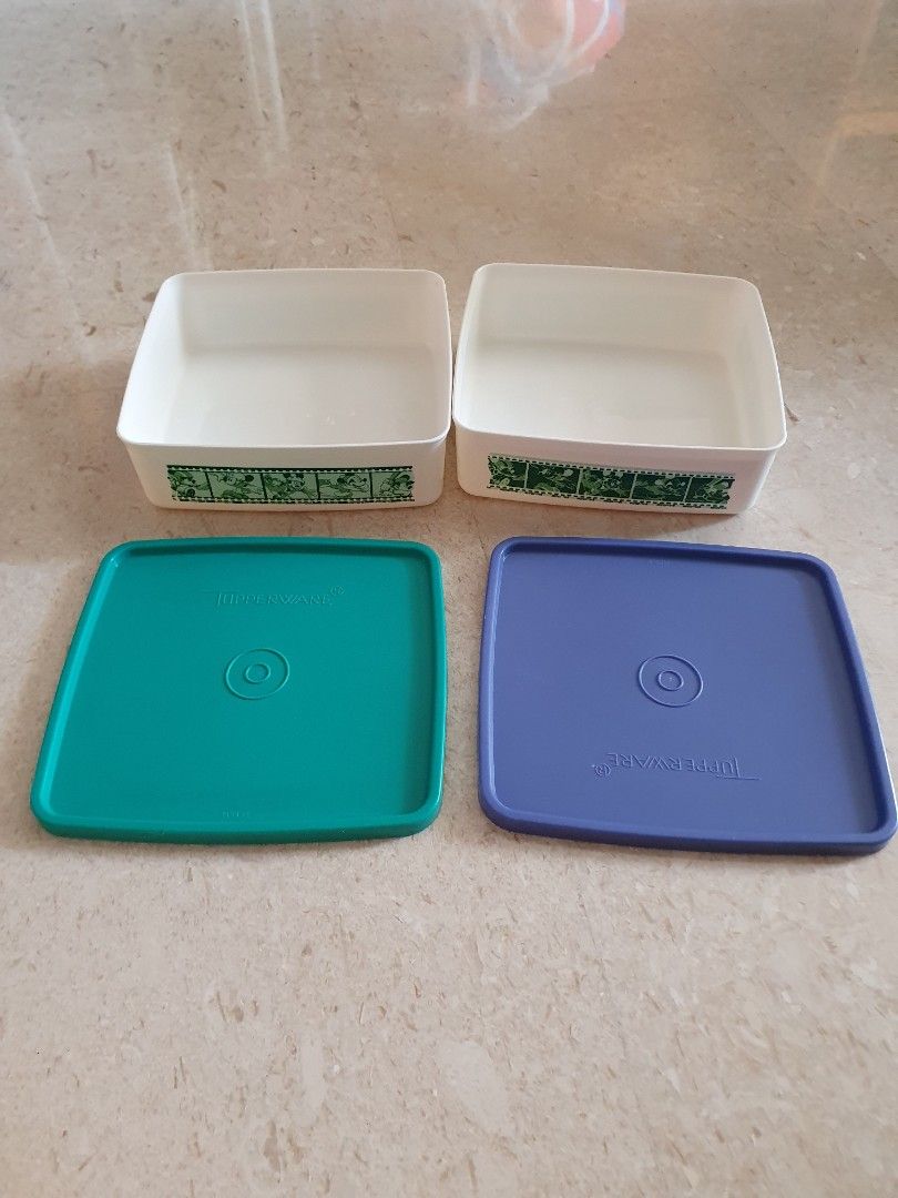 Tupperware Micky Mouse Lunch Box, Furniture & Home Living, Kitchenware ...