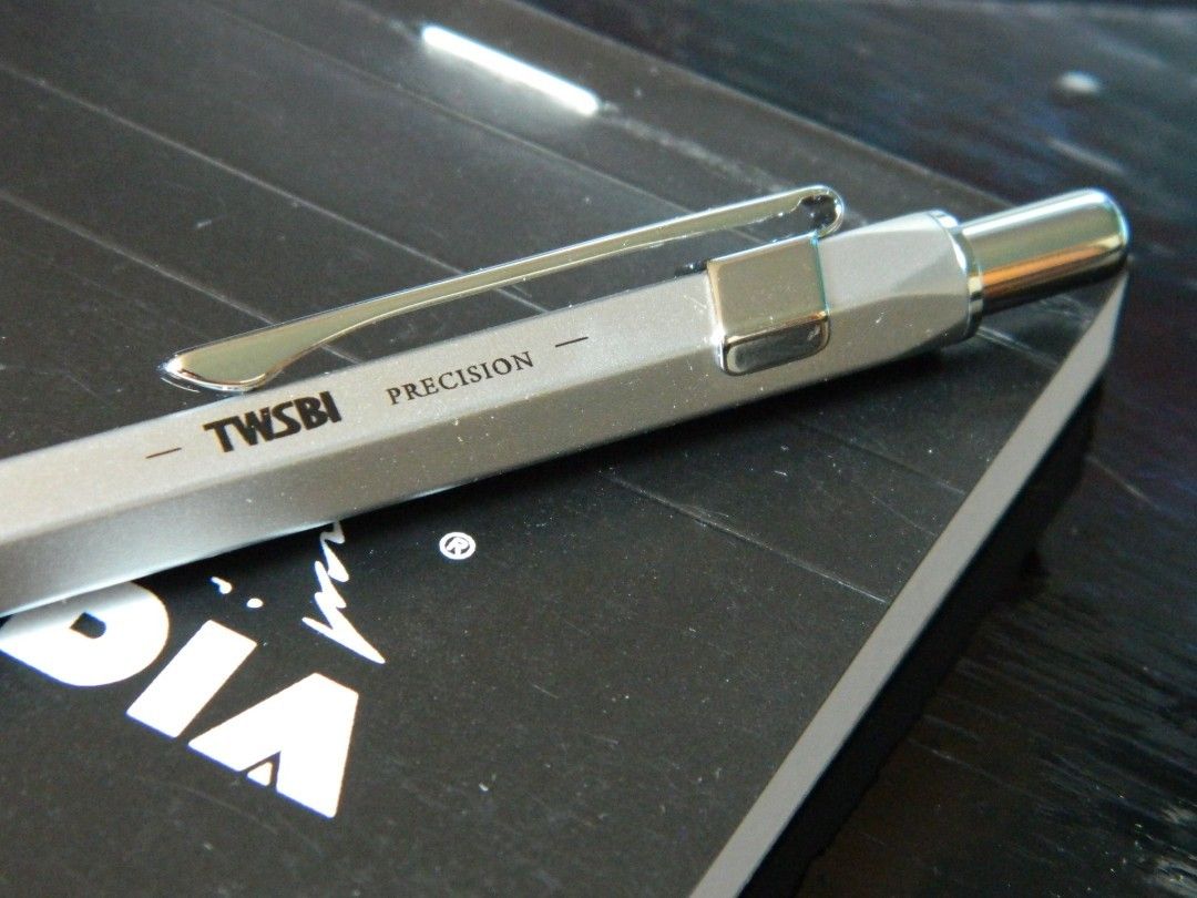 TWSBI PRECISION Ballpoint Pen, black. Similar to Rotring 600 and Caran ...