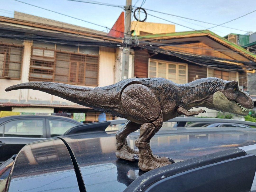 Tyrannosaurus Rex Stomp n Escape Dinosaur Jurassic World toys on Carousell
