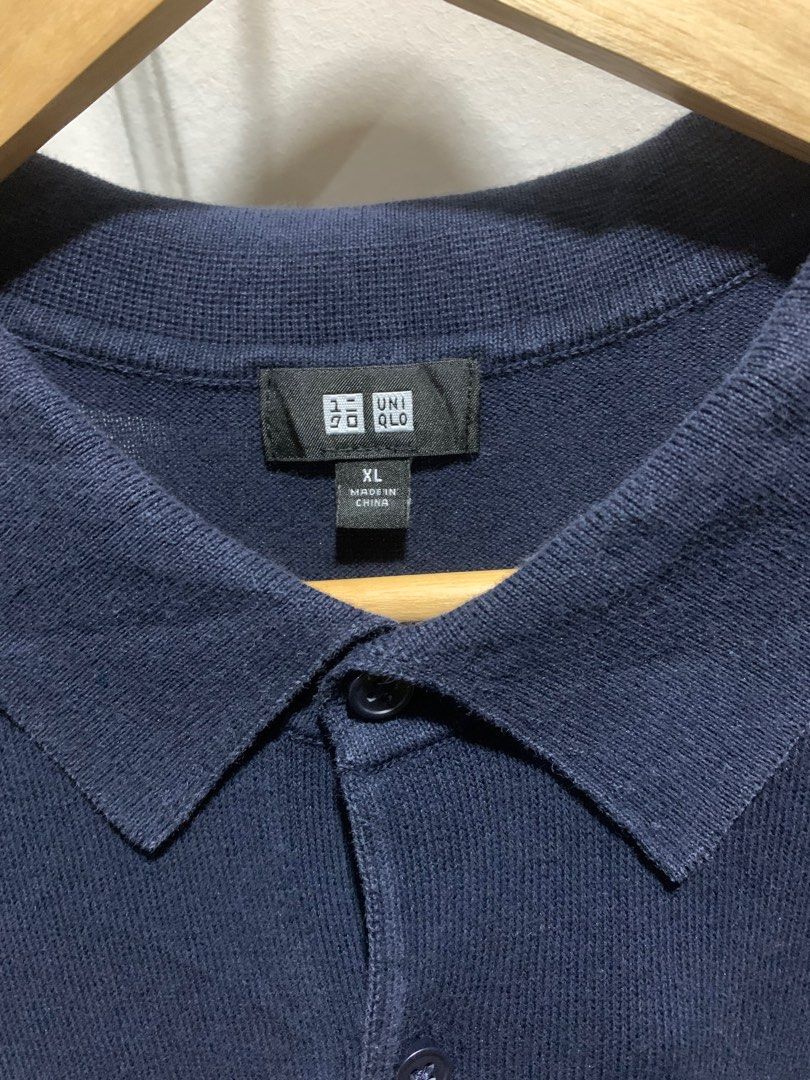 Uniqlo Knit Polo Shirt, Men's Fashion, Tops & Sets, Tshirts & Polo ...