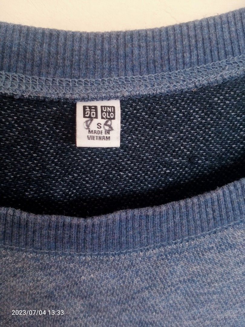 UNIQLO sweater original counter, Fesyen Wanita, Pakaian Wanita, Atasan ...