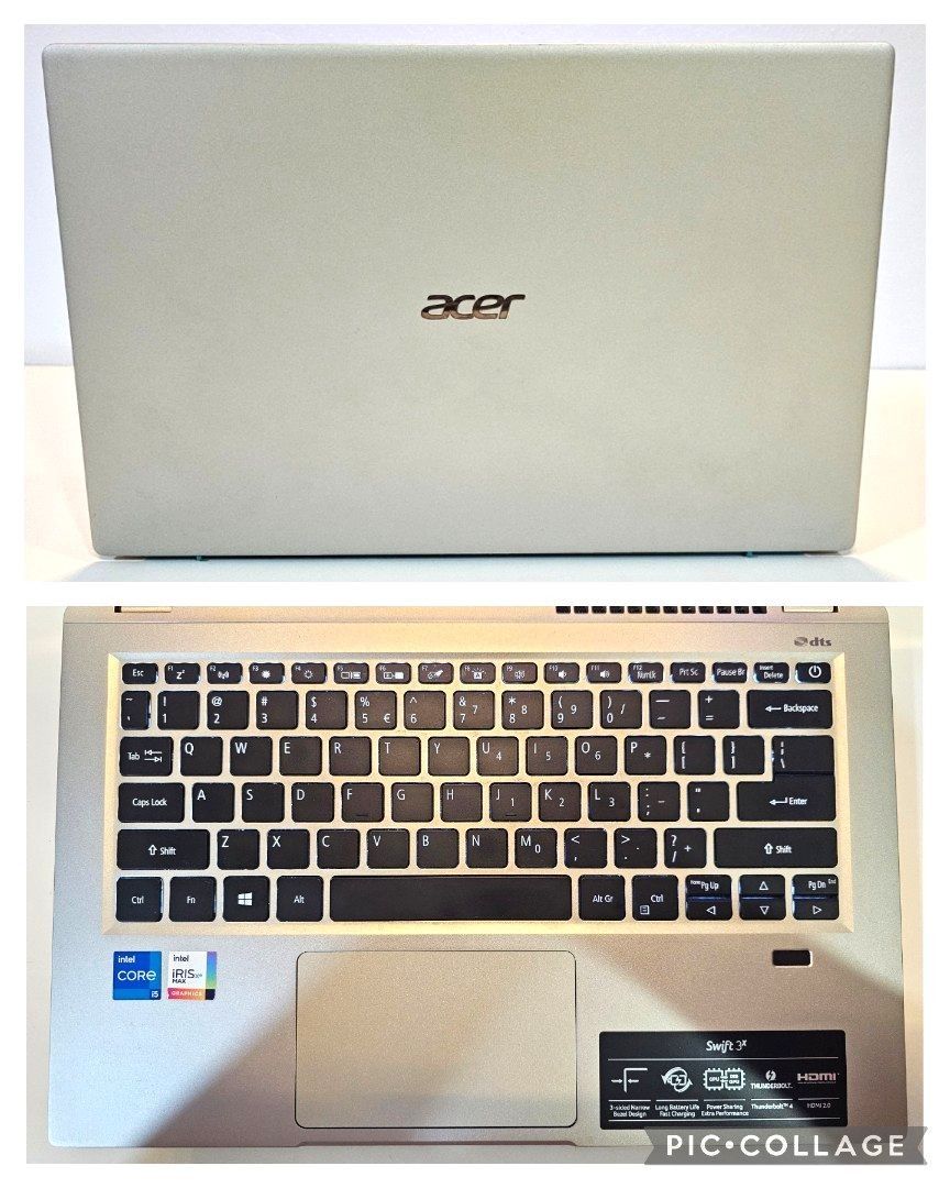 (U.P $1648) Acer Swift 3X |I5-1165G7 |Intel Iris Xe Graphics + Iris Xe Max graphics|16GB LPDDR4X ...
