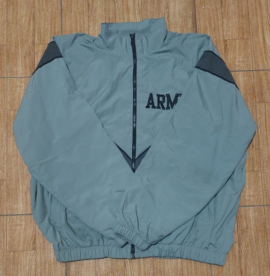 US Army PT Jacket, Men's Fashion, Activewear on Carousell
