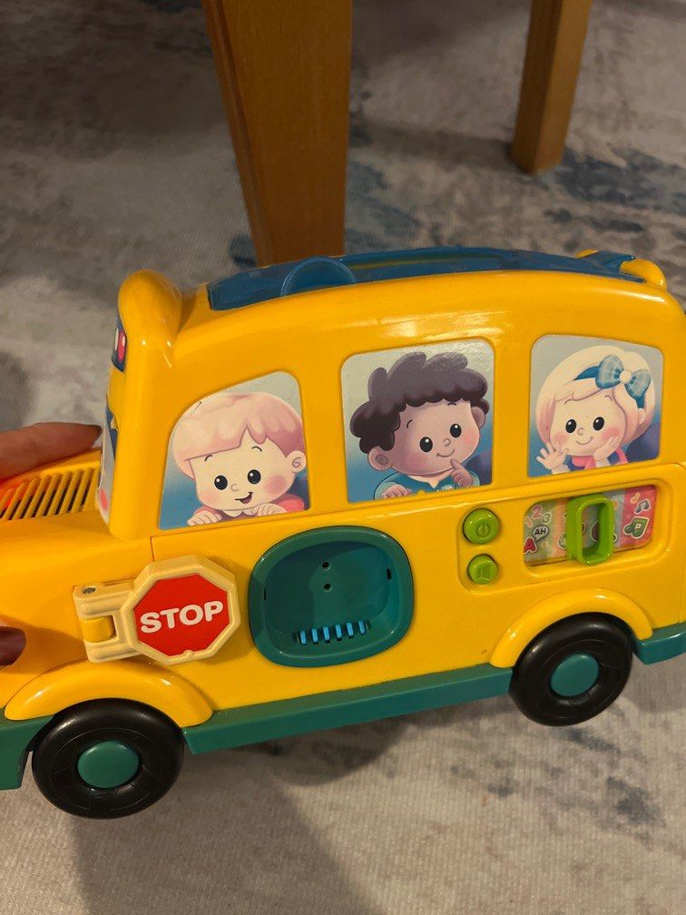 V tech alphabet learning bus, Babies & Kids, Infant Playtime on Carousell