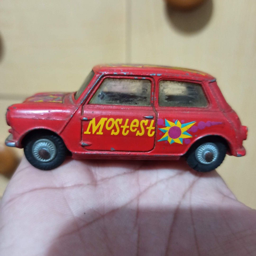 VERY RARE VINTAGE DIECAST CAR CORGI 349 MINI MOSTEST, Hobbies & Toys ...