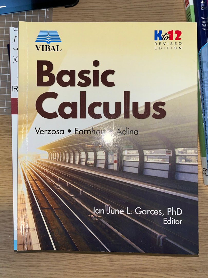 Vibal Basic Calculus for Grade 12 SHS, Hobbies & Toys, Books ...