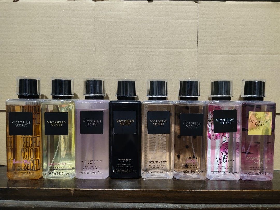 Victoria's Secret Body Mist 250ml Botol Kotak, Kesehatan & Kecantikan ...