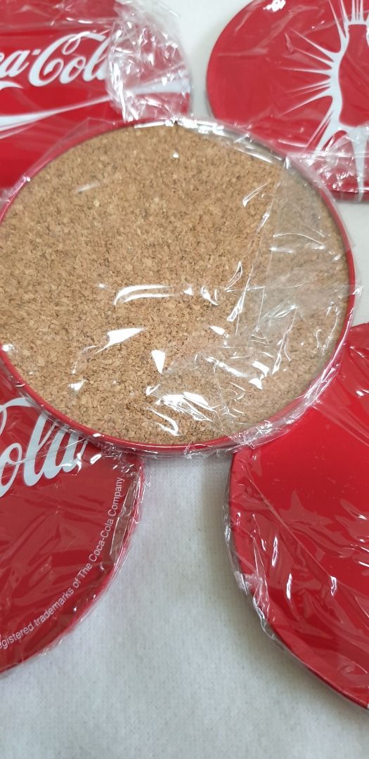 Vintage Authentic Coca Cola Coaster, Hobbies & Toys, Memorabilia ...