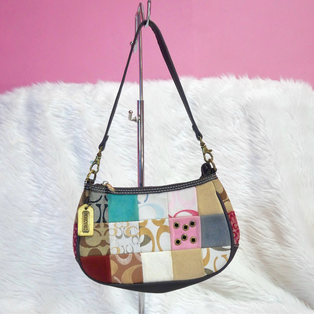 ⚜️ Coach Vintage Y2K Patchwork, Luxury, Bags & Wallets on Carousell