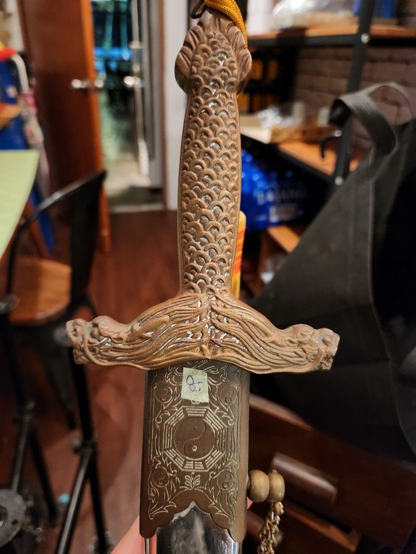 Vintage sword wu shu prayer, Hobbies & Toys, Memorabilia & Collectibles ...