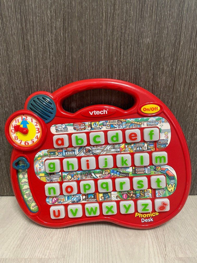 Vtech phonics desk, 兒童＆孕婦用品, 嬰兒玩具 - Carousell