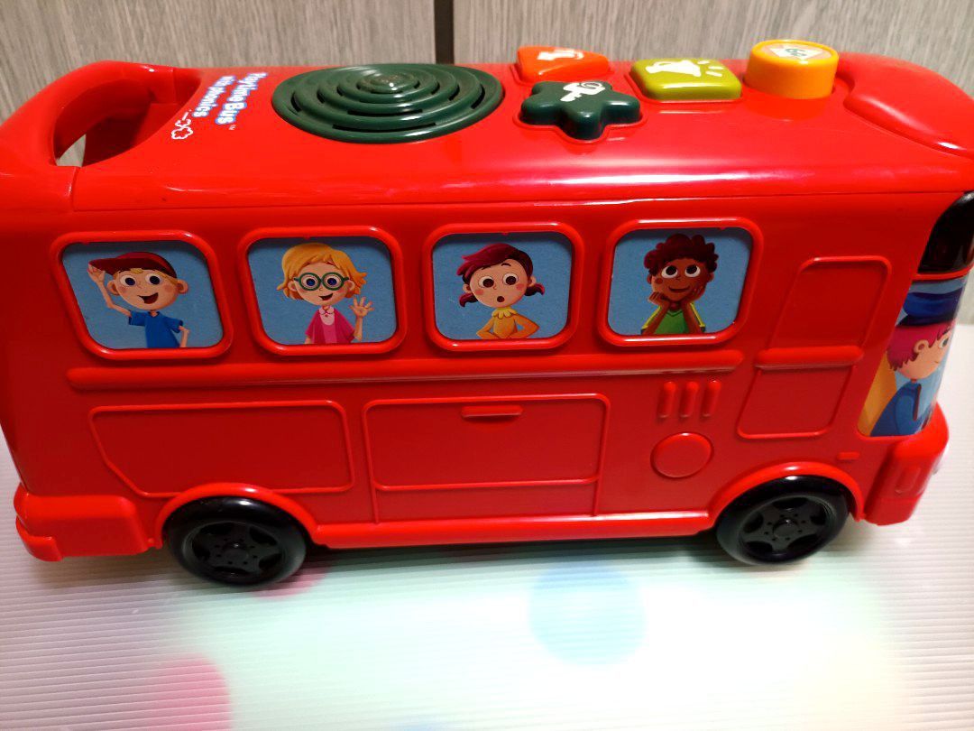 VTECH Playtime Bus with Phonics, Hobbies & Toys, Toys & Games on Carousell