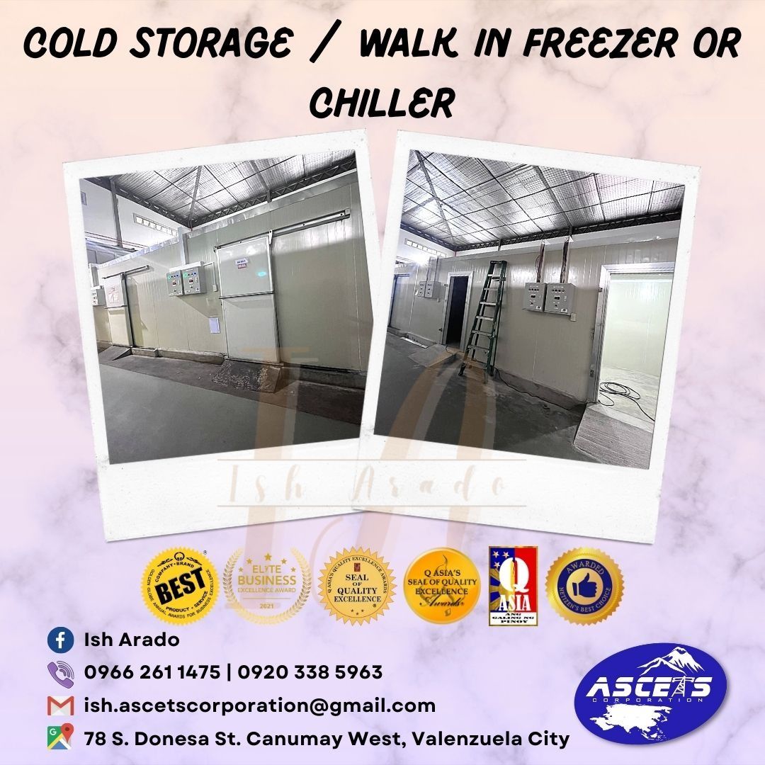 walk in chiller or walk in freezer for processed products, Commercial ...