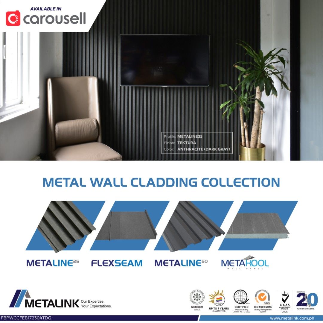 WALL CLADDING COLLECTION, Commercial & Industrial, Construction & Building Materials on Carousell