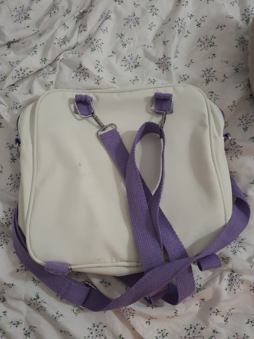 wego ita transparent bag 2-way backpack tote bag, Women's Fashion, Bags ...