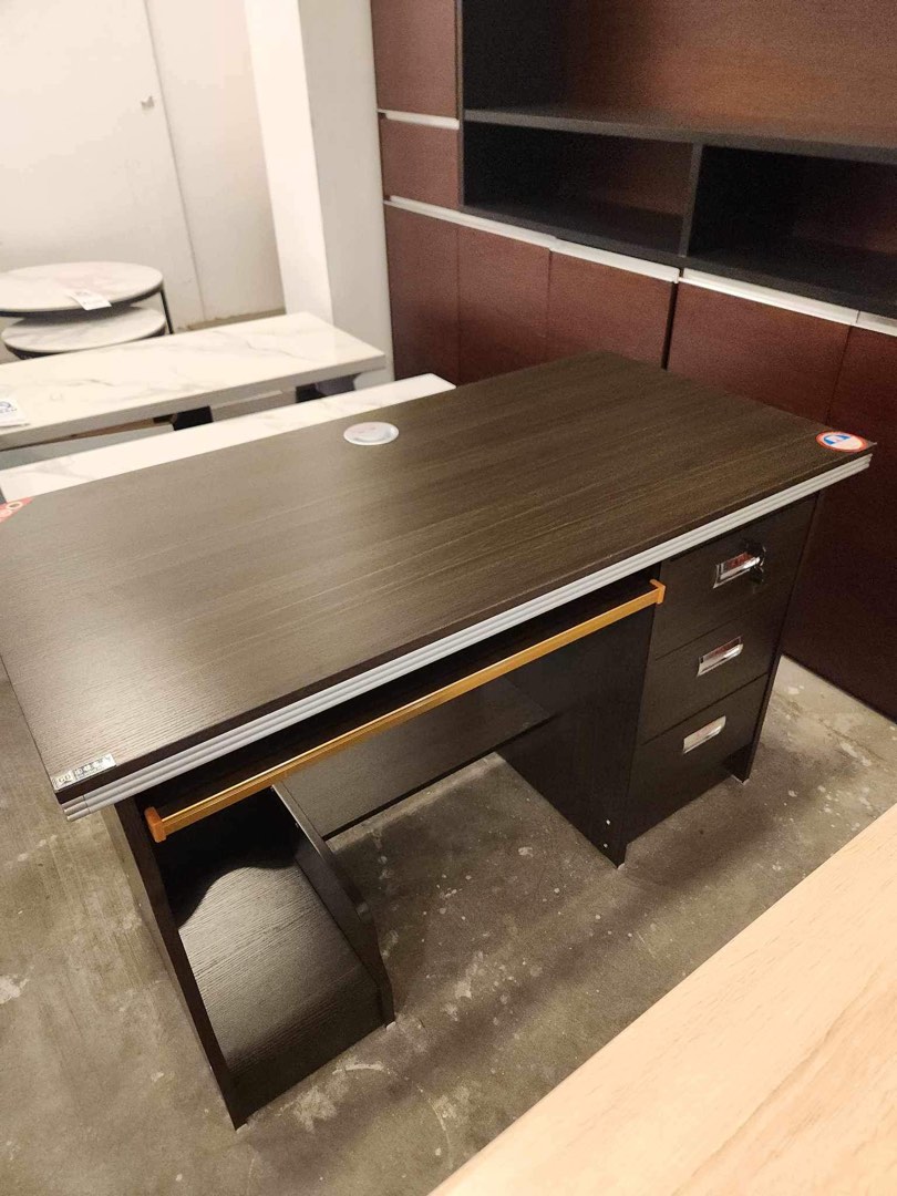 Wooden Office Table with Drawer Organizer, Furniture & Home Living ...