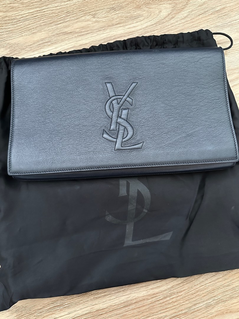 YSL clutch, Luxury, Bags & Wallets on Carousell