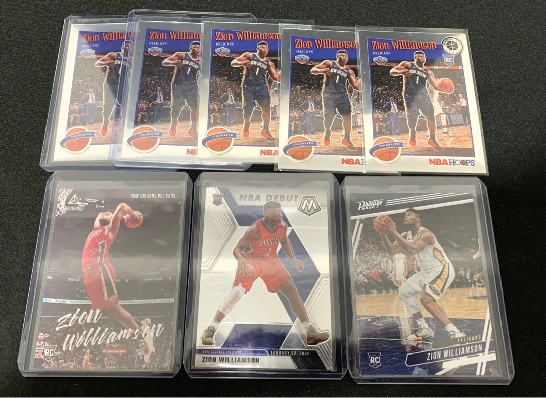 Zion Williamson NBA Rookie card, Hobbies & Toys, Memorabilia ...