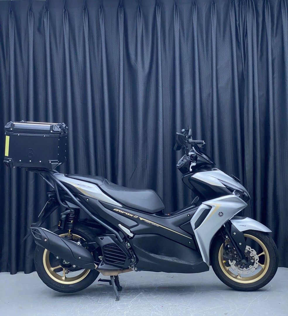 $0 Ride Away YAMAHA AEROX 155 V2, Motorcycles, Motorcycles for Sale ...