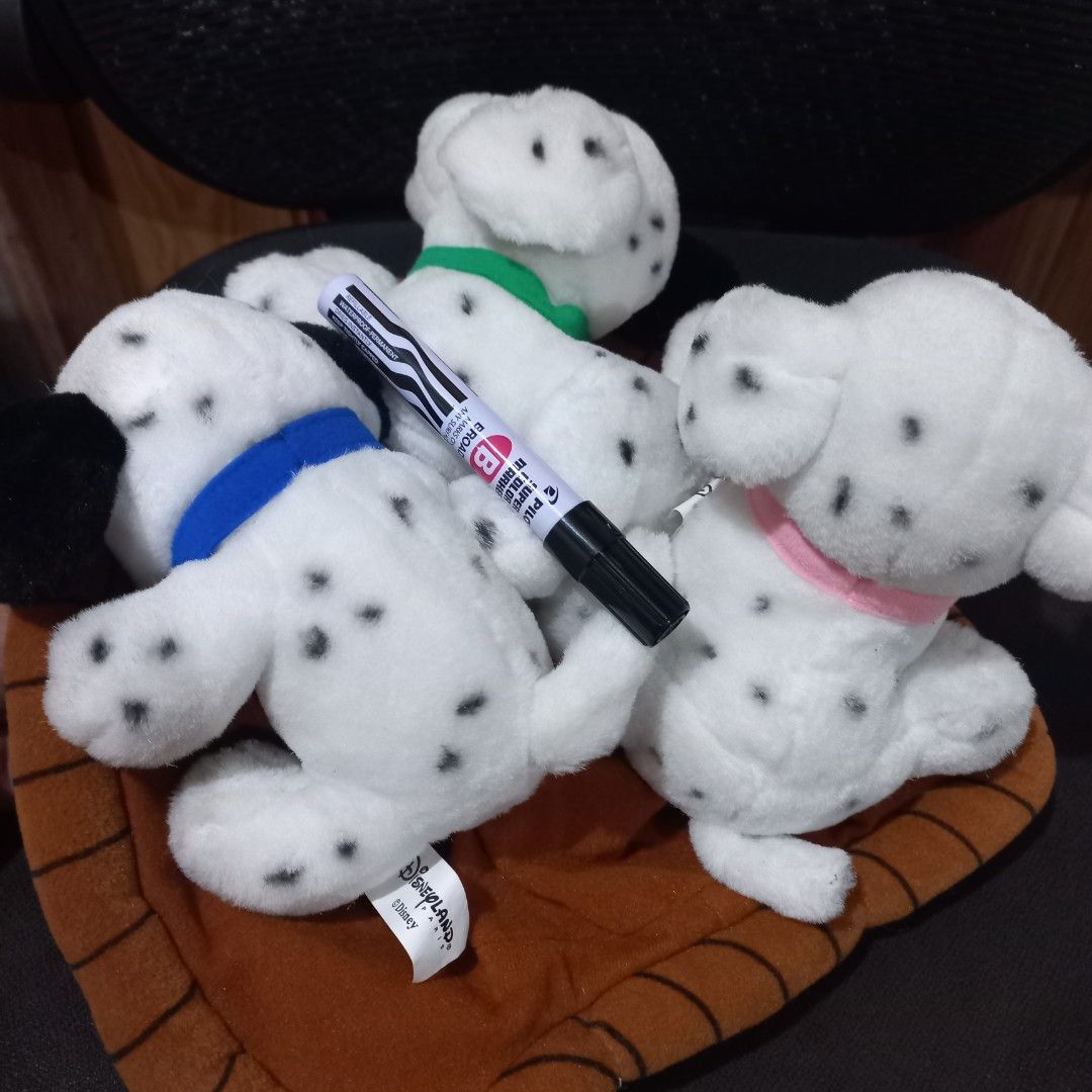 101 Dalmatians Disneyland Plush Trio, Hobbies & Toys, Toys & Games on ...