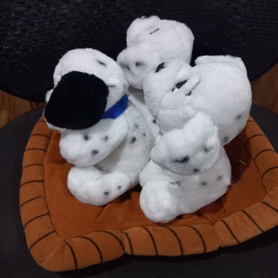 101 Dalmatians Disneyland Plush Trio, Hobbies & Toys, Toys & Games on ...