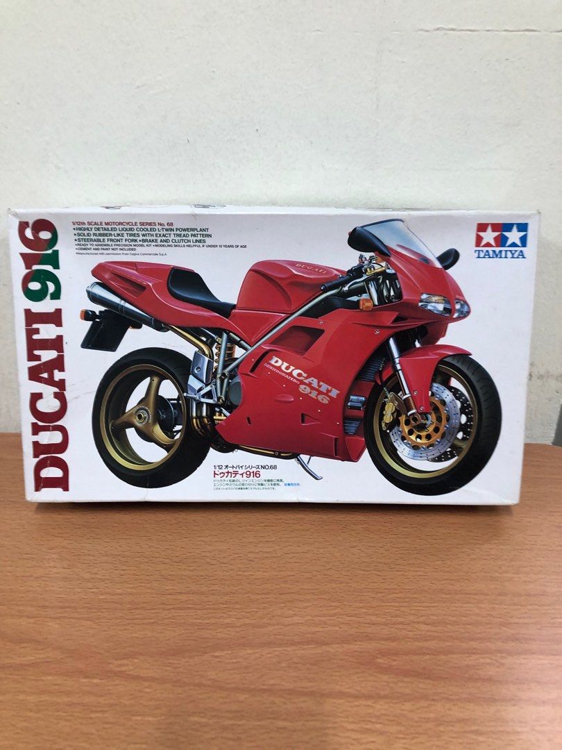 1/12 Ducati 916 motor cycle model kit, Hobbies & Toys, Toys & Games on ...