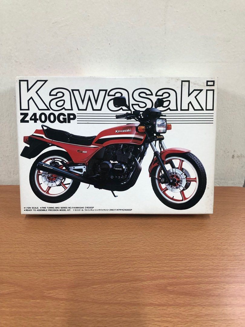 1/12 Kawasaki z400GP model kit, Hobbies & Toys, Toys & Games on Carousell