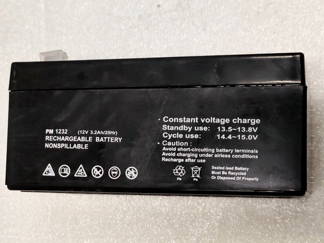 (Less P100!) 12v 3.3ah rechargeable lead acid battery, Photography ...