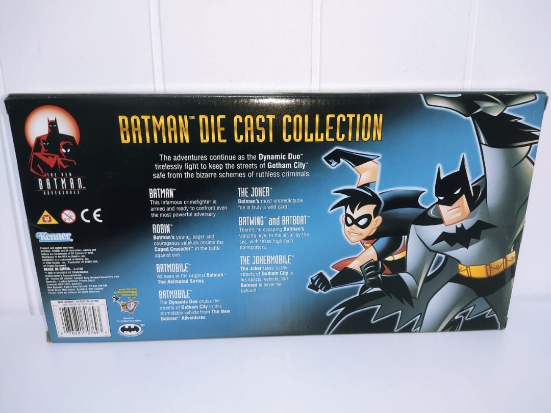 1997 BATMAN DIECAST COLLECTION SET THE NEW BATMAN ADVENTURES KENNER ...