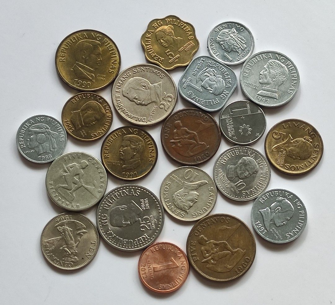 20 Different Philippine Coins, Hobbies & Toys, Memorabilia ...