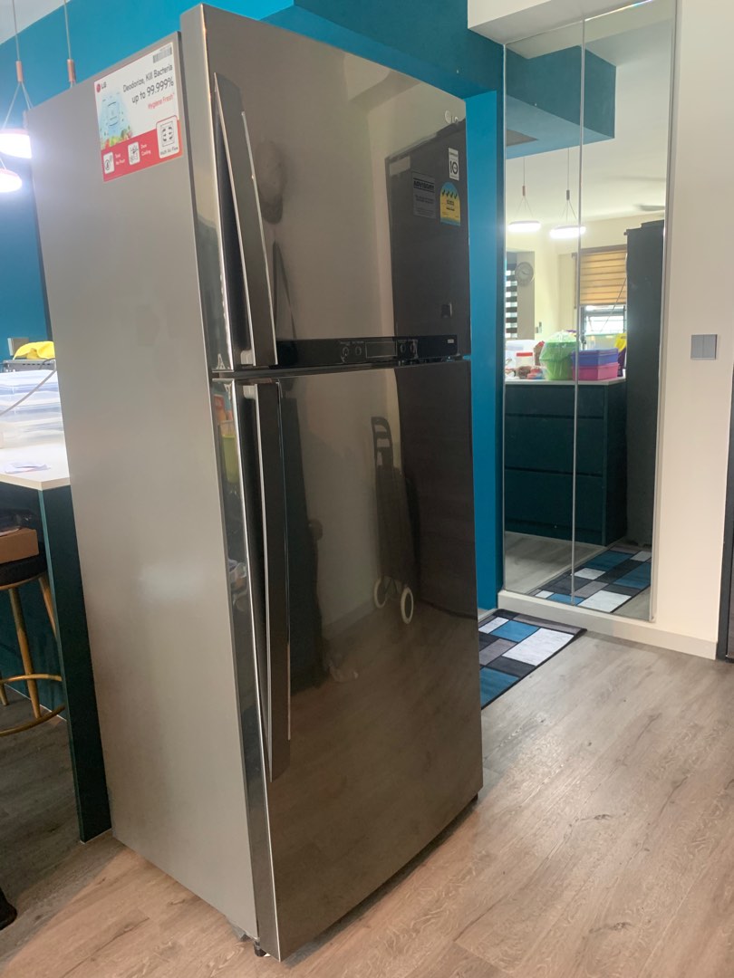 416L LG Fridge GR-M562GSH, TV & Home Appliances, Kitchen Appliances ...