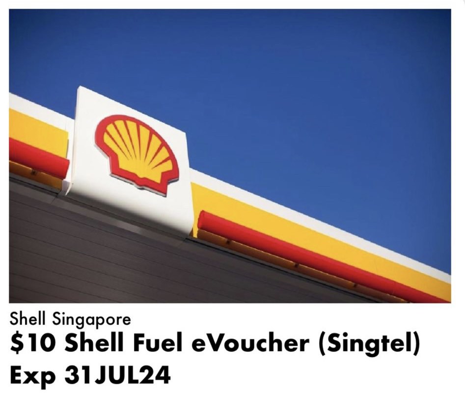$50 Shell E-Voucher ($10 X 5), Tickets & Vouchers, Vouchers on Carousell