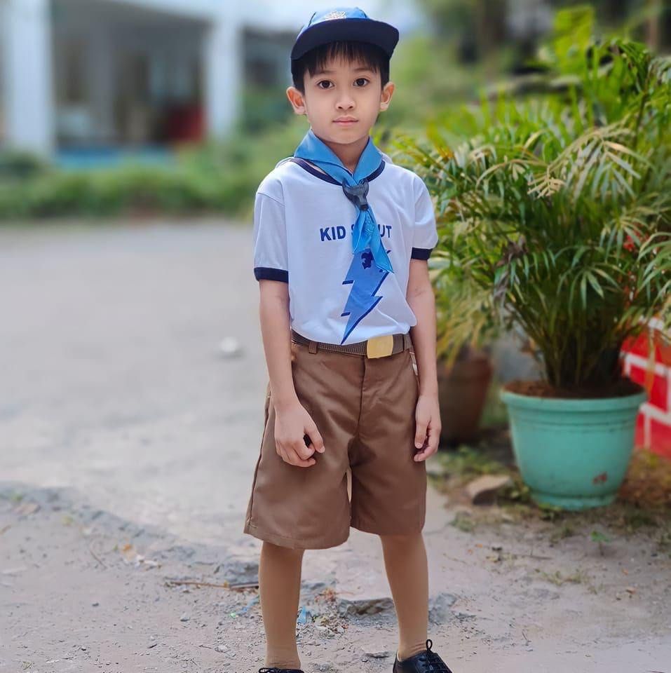 KID SCOUT SET UNIFORM (8 IN 1) COTTON, Babies & Kids, Babies & Kids ...