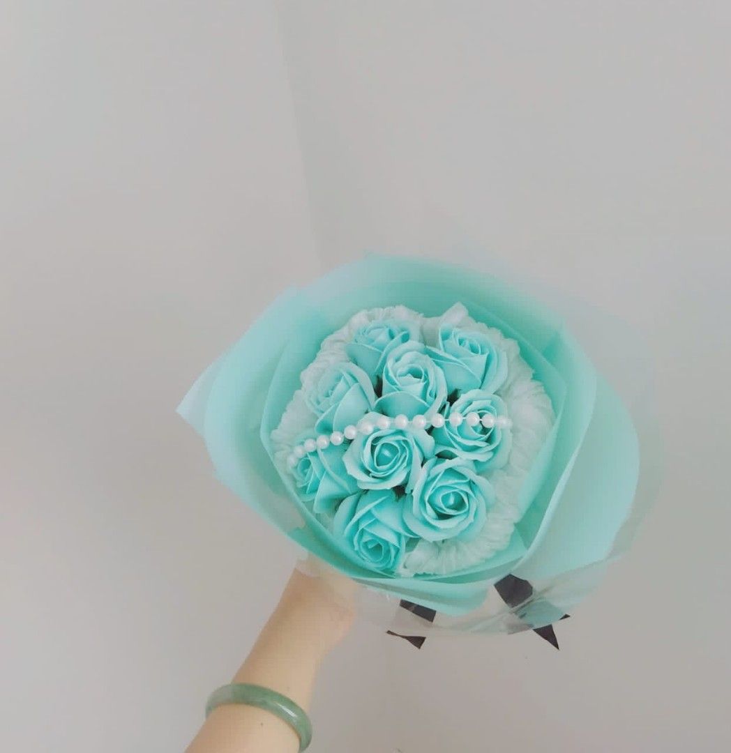 9 roses bouquet, Hobbies & Toys, Stationery & Craft, Handmade Craft on ...